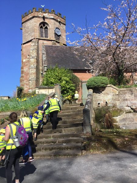 Visiting St Luke’s Church – Hodnet Primary School
